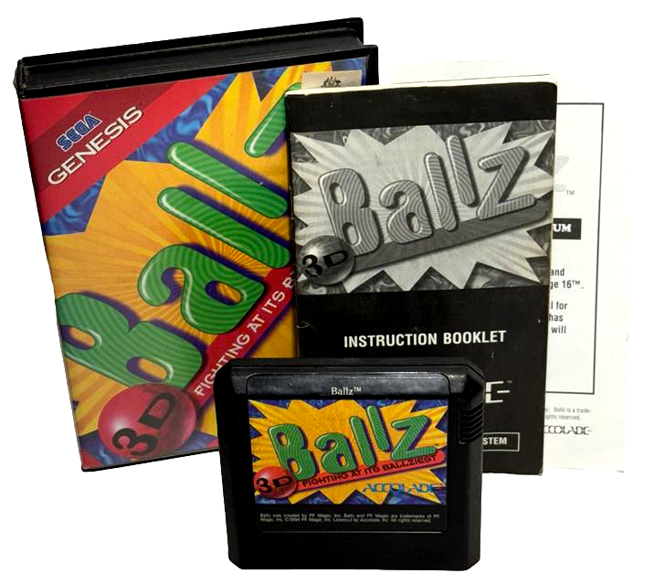 Ballz Sega Mega Drive *Complete* Genesis Region Free (Preowned)