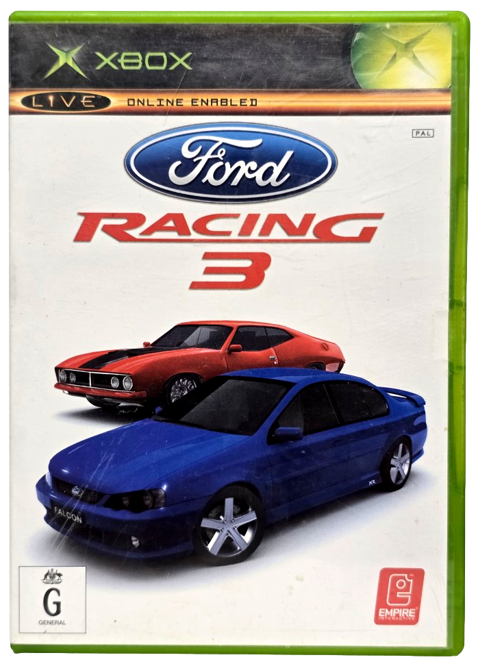 Ford Racing Xbox Original PAL *Complete* (Preowned)