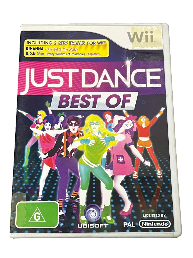 Just Dance Best Of Nintendo Wii PAL *Complete* Wii U Compatible (Preow