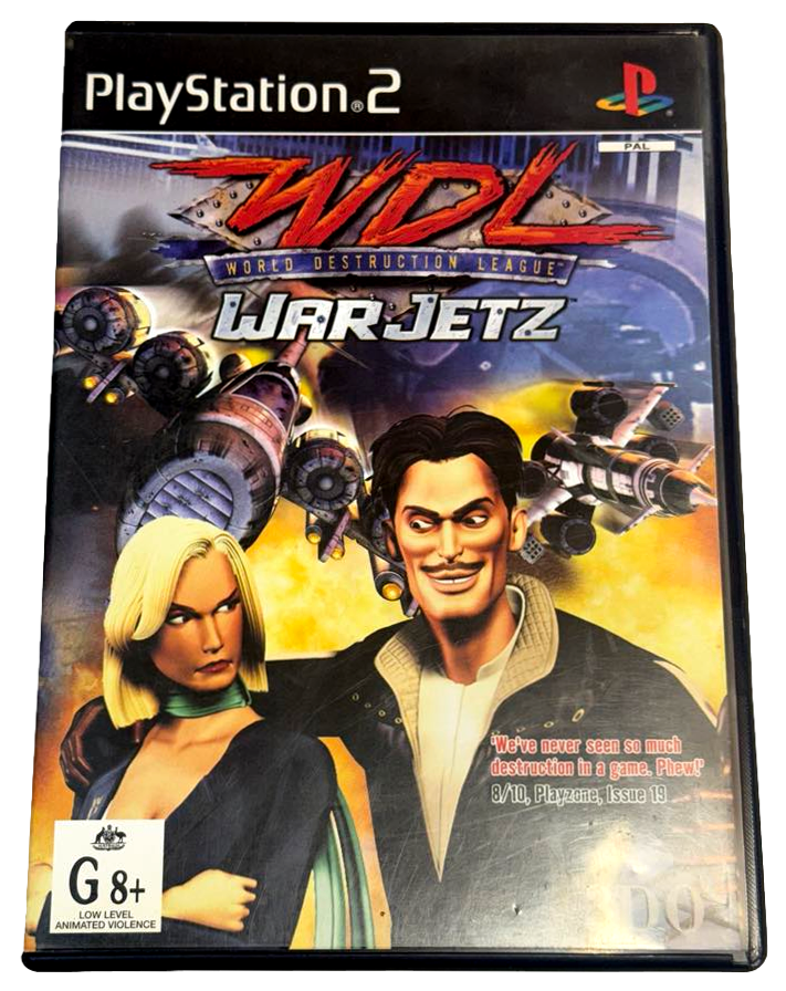 WDL War Jetz PS2 PAL *Complete* (Preowned)
