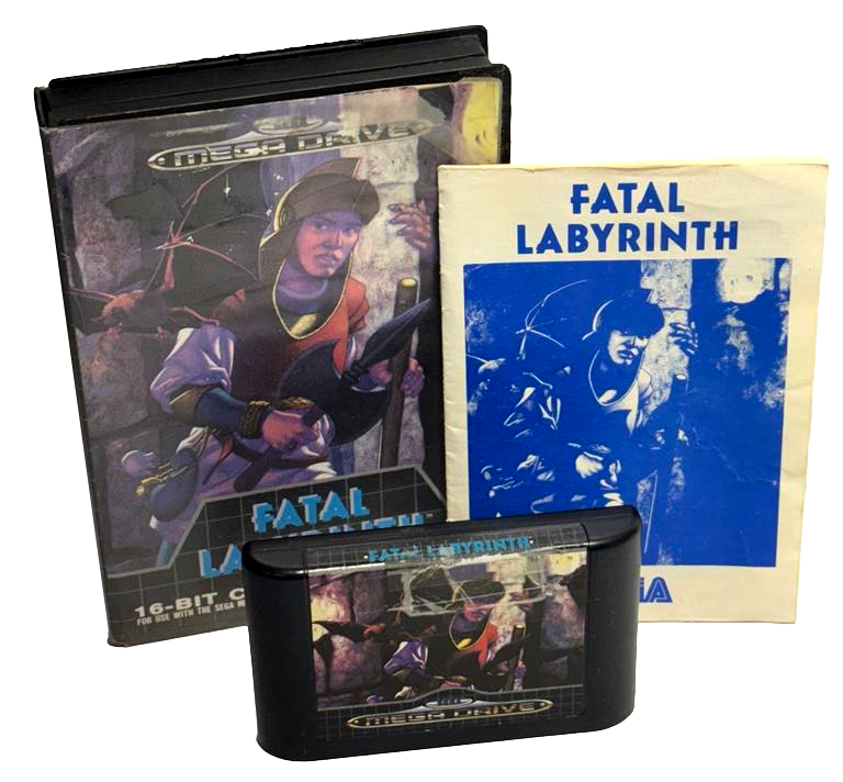 Fatal Labyrinth Sega Mega Drive *Complete* Ex Rental (Preowned)