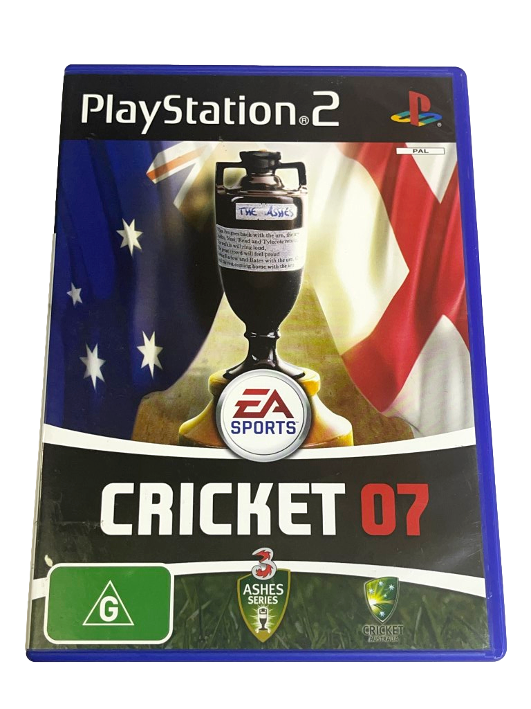 Cricket 07 Ashes EA Sports PS2 PAL *Complete* PlayStation 2