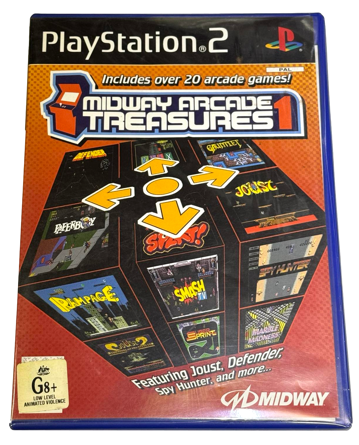 Midway Arcade Treasures 1 PS2 PAL *Complete* (Preowned)