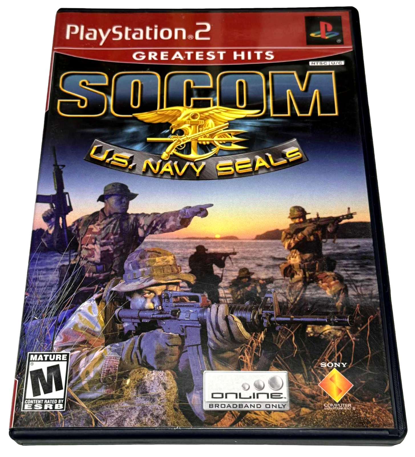 Socom U.S. Navy Seals PS2 NTSC US/CAN PlayStation 2 Greatest Hits *Com