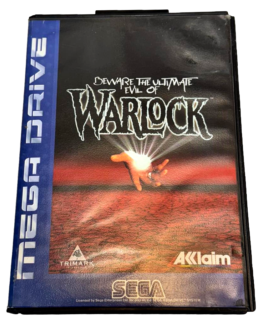 Warlock Sega Mega Drive *Complete* Ex Rental (Preowned)