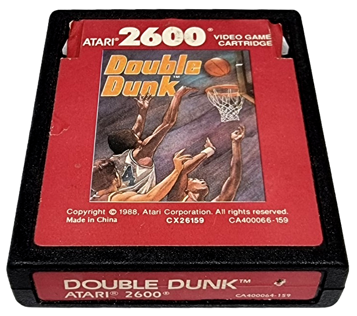 Double Dunk Atari 2600 *Cartridge Only* (Preowned)