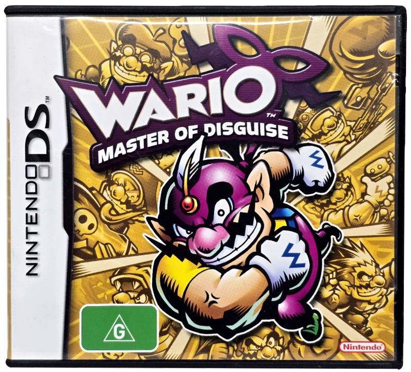 Wario Master Of Disguise Nintendo DS 3DS Game *Complete* (Preowned)