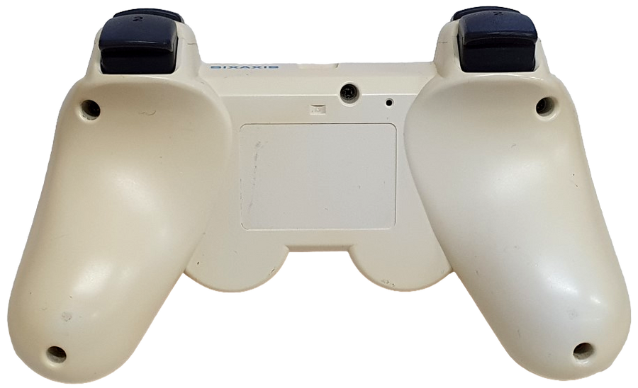 white ps3 controller original