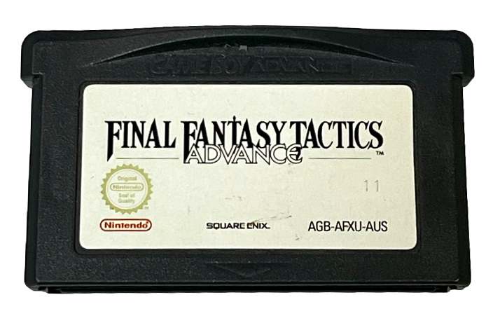 Final Fantasy Tactics Advanced Nintendo Gameboy Advance Genuine Cartri