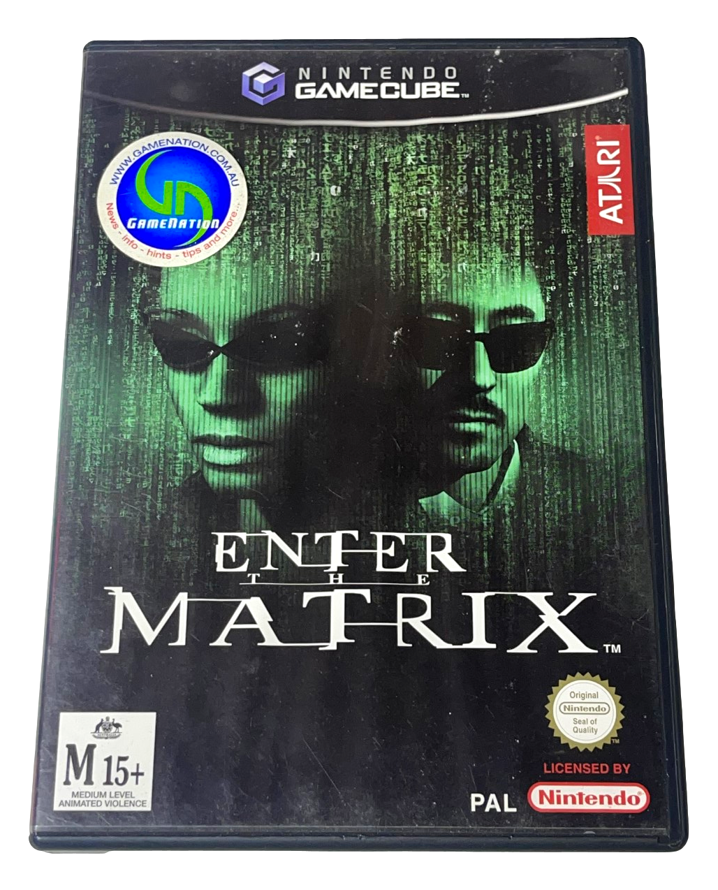 Enter The Matrix Nintendo GameCube PAL *Complete* (Pre-Owned)