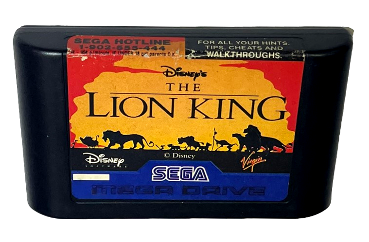 The Lion King Sega Mega Drive *Cartridge Only* #3 (Pre-Owned)