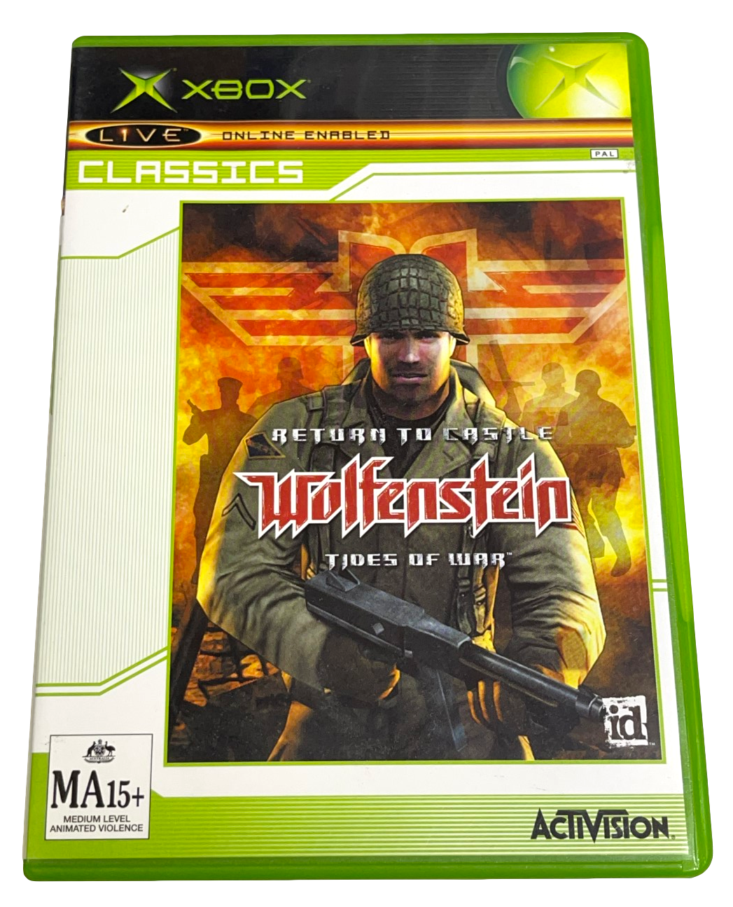 Return To Castle Wolfenstein XBOX Original PAL *Complete* Classic (Pre