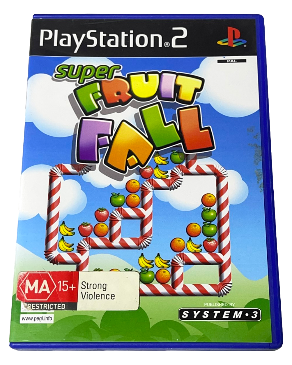 Super Fruit Fall PS2 PAL *Complete*