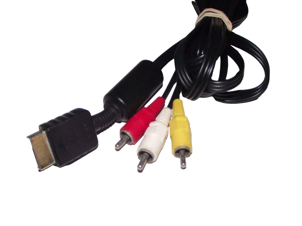 Genuine Sony Playstation Console AV Cable Cord PS1 Replacement