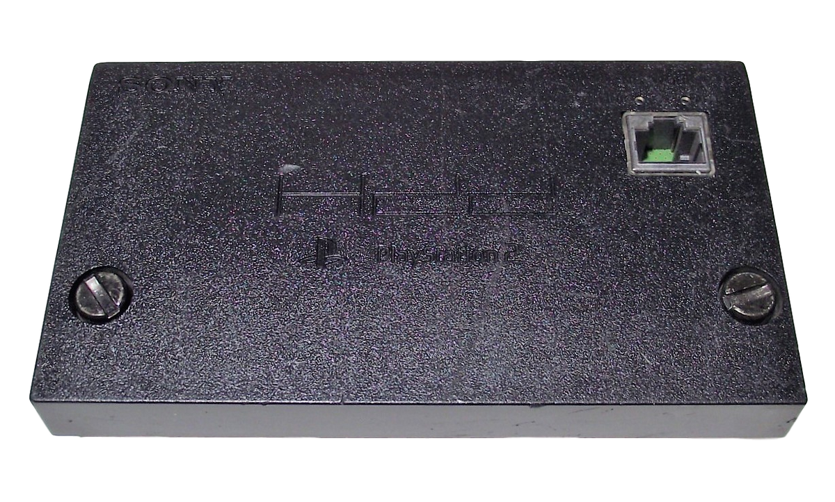 Genuine Sony PlayStation 2 PS2 Official HDD Network Adapter LAN SCPH 1