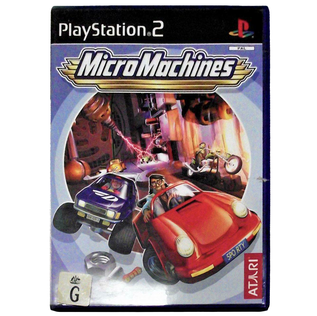 Micro Machines PS2 PAL *Complete* (Pre-Owned)